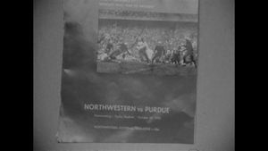Northwestern Football vs. Purdue, 1970