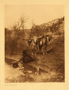 Getting Water - Apache