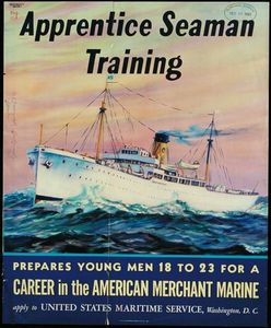 Apprentice seaman training : prepares young men 18 to 23 for a career ...