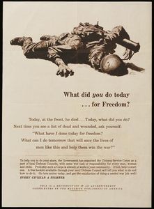 What did you do today--for freedom?