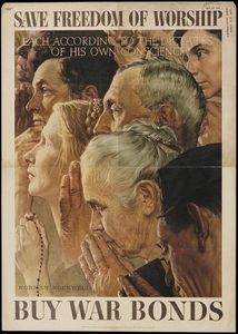 Save freedom of worship : each according to the dictates of his own ...