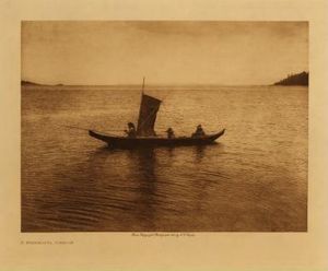 A Kwakiutl Canoe