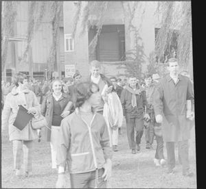 Football fans after the victory